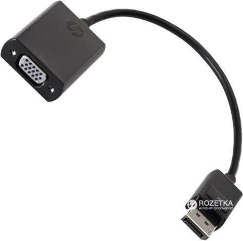 Переходник HP DisplayPort to VGA Adapter (AS615AA) – фото, отзывы ...