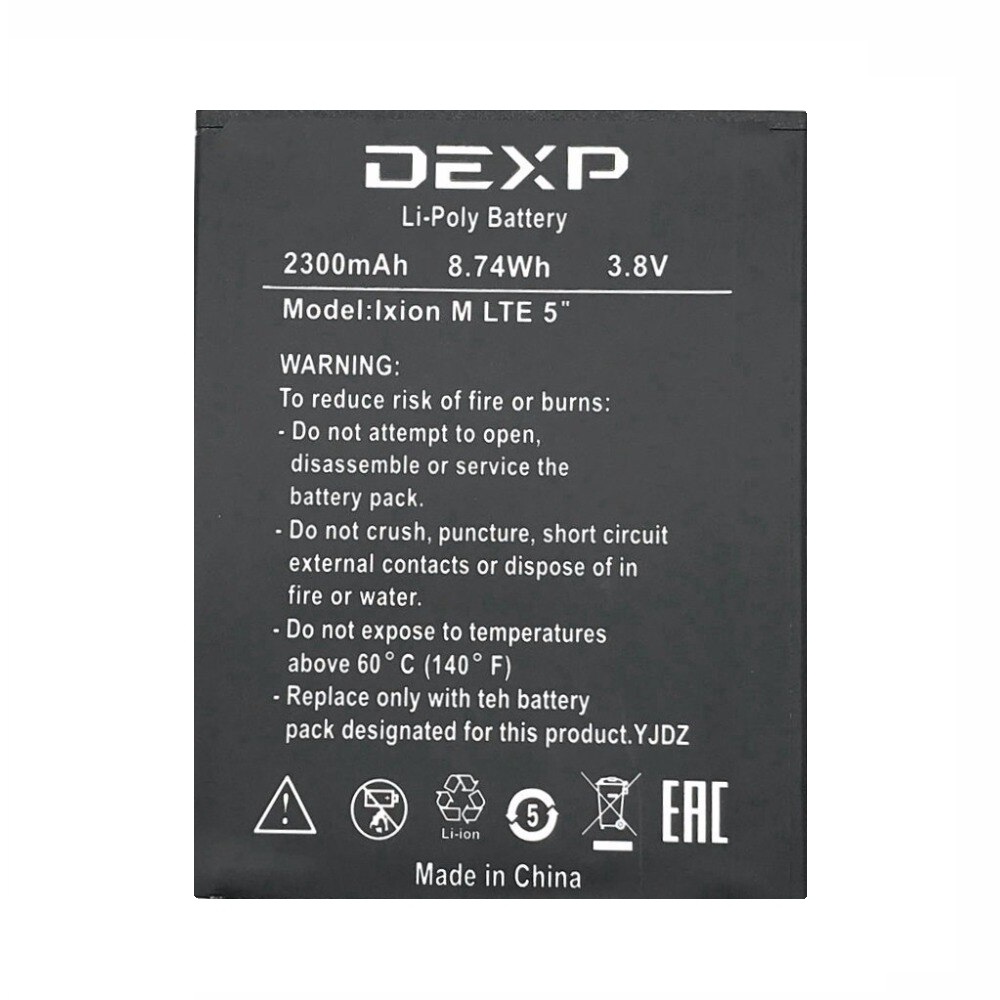 Аккумулятор для DEXP Ixion M LTE 5 – низкие цены, кредит, оплата ...