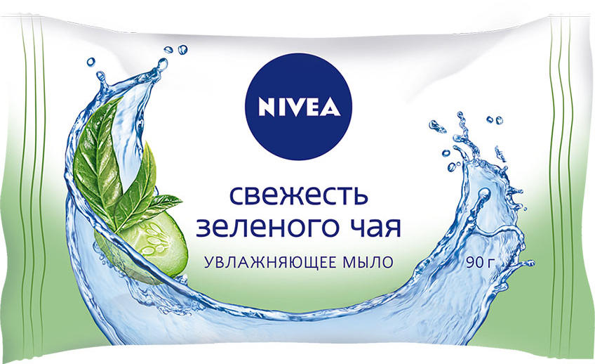 Мыло NIVEA Зеленый чай и огурец 90 г (4005808824311/4005808177196) – в ...