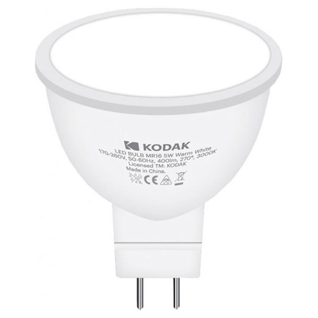 Лампочка Kodak MR16 GU5.3 5W 3000K (30417229/B-IK1) – фото, отзывы ...