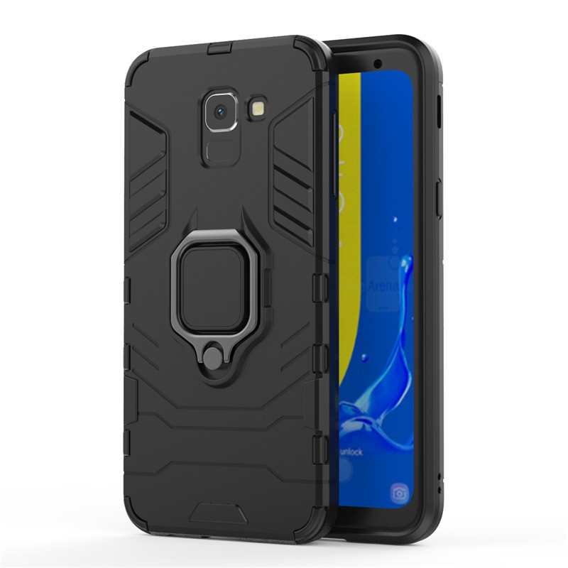 Чехол Ring Armor для Samsung J600 Galaxy J6 2018 Черный – фото, отзывы ...