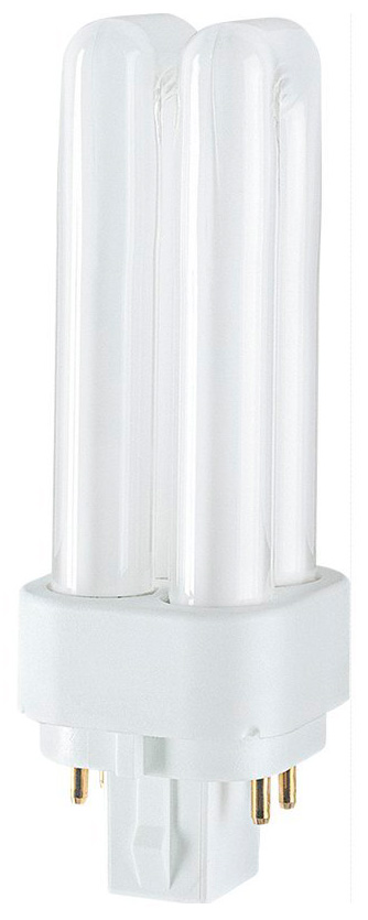 Люминесцентная лампа OSRAM Dulux D 26W 1800Lm 4000К 220V G24q-3 ...
