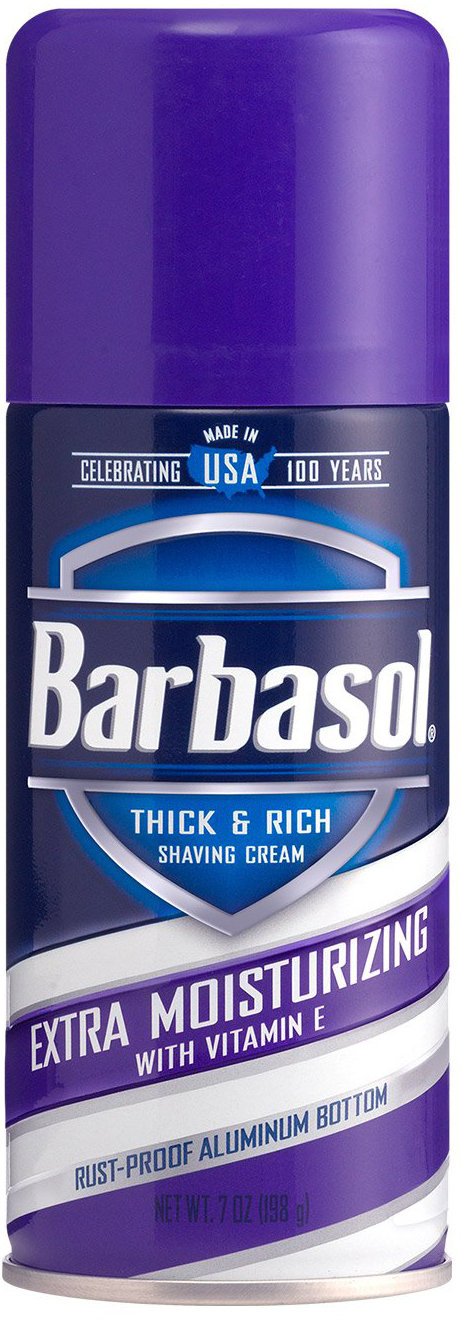 Крем-пена для бритья Barbasol Extra Moisturizing Экстраувлажнение 198 г ...