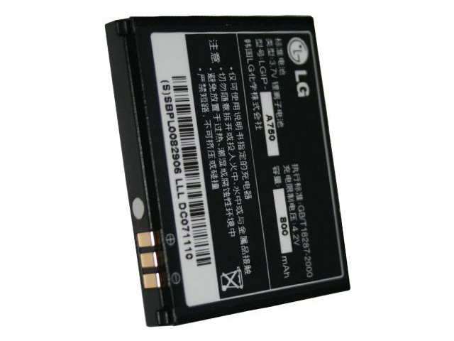 Аккумулятор для LG KG820, KE820, KE850 / LGIP-A750 (ORIGINAL PRC ...