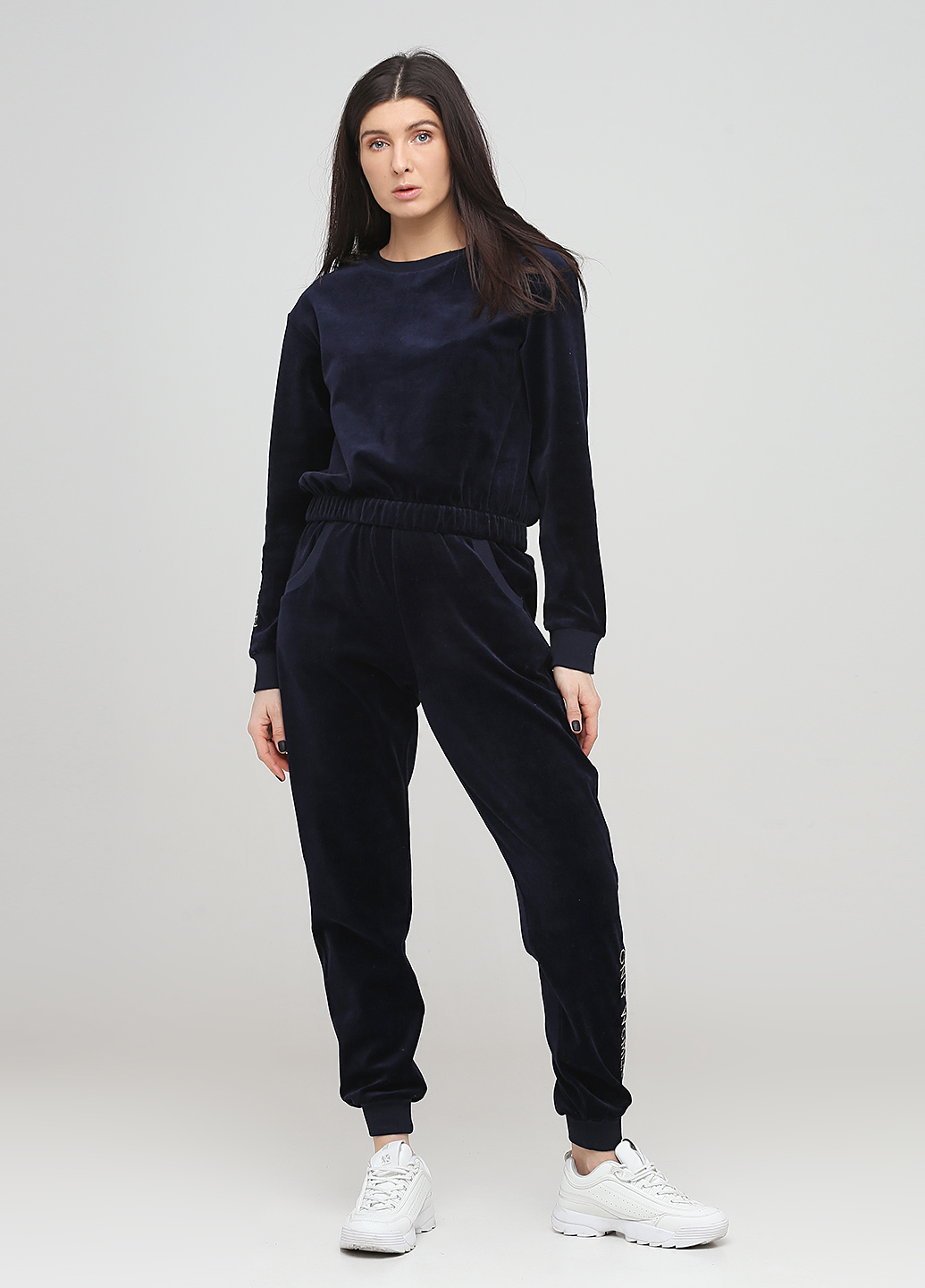 Костюм женский велюровый Only Women (94-KSsk-24-15-Dblue-S) от продавца ...