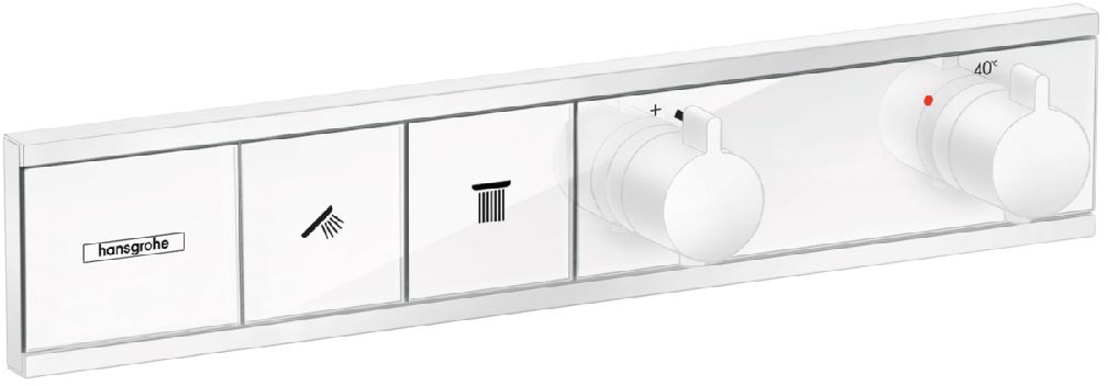 Смеситель для душа с термостатом HANSGROHE Rainselect 15380700 – низкие ...