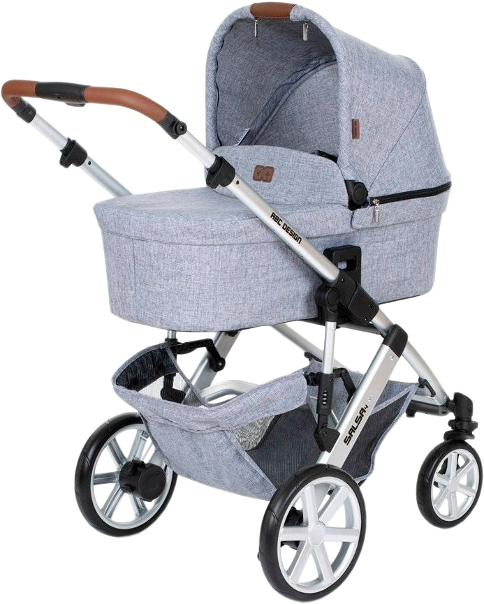 Универсальная коляска 2 в 1 ABC Design Salsa 4 Graphite Grey (12001431/ ...
