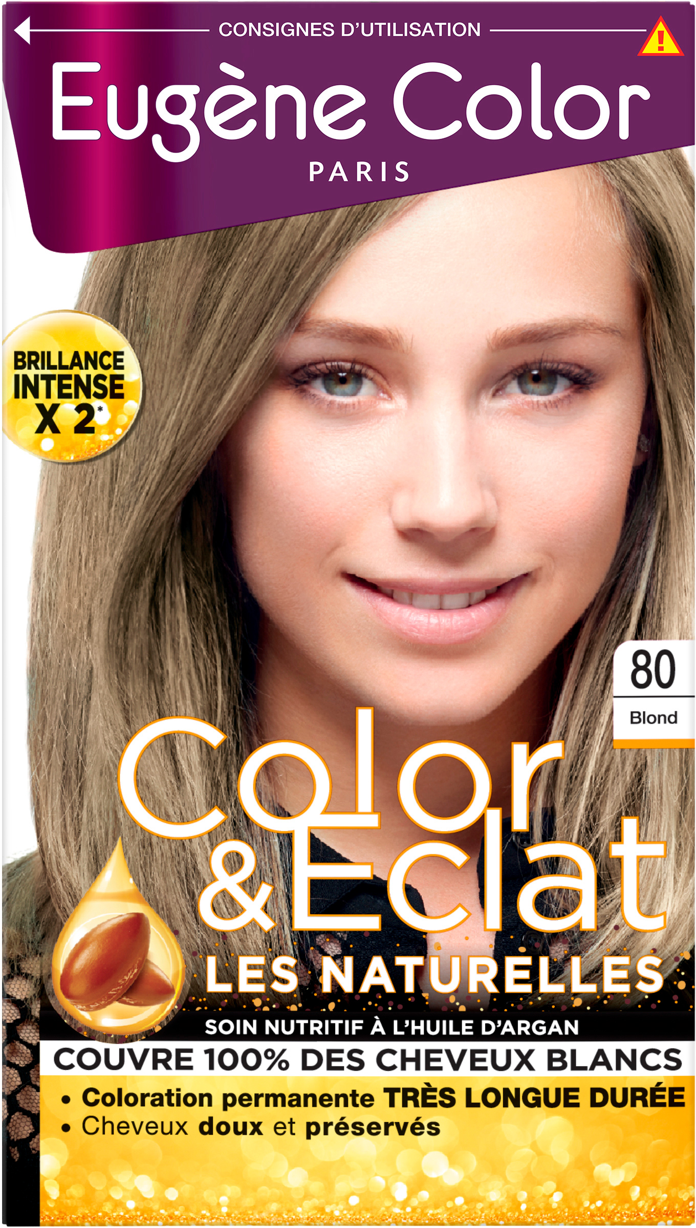 Краска для волос Eugene Perma Color & Eclat 80 Блондин 115 мл ...