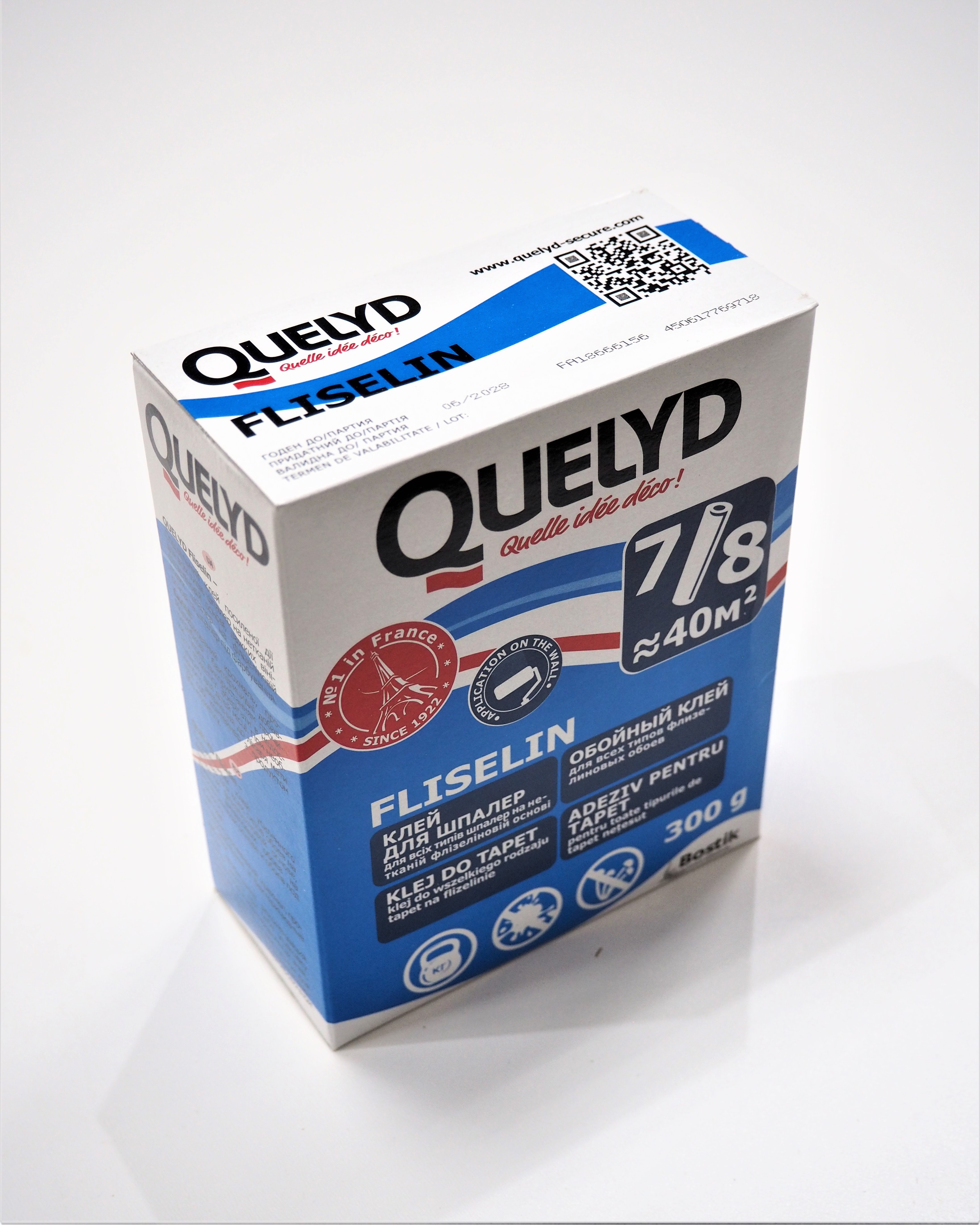 клей шпалерний спеціальний Bostik Quelyd Flizelin 300 гр – низькі ціни, кредит, оплата частинами ...