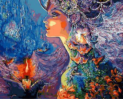 Картина рисование по номерам Mariposa Моя леди Единорог. Худ. Жозефина ...