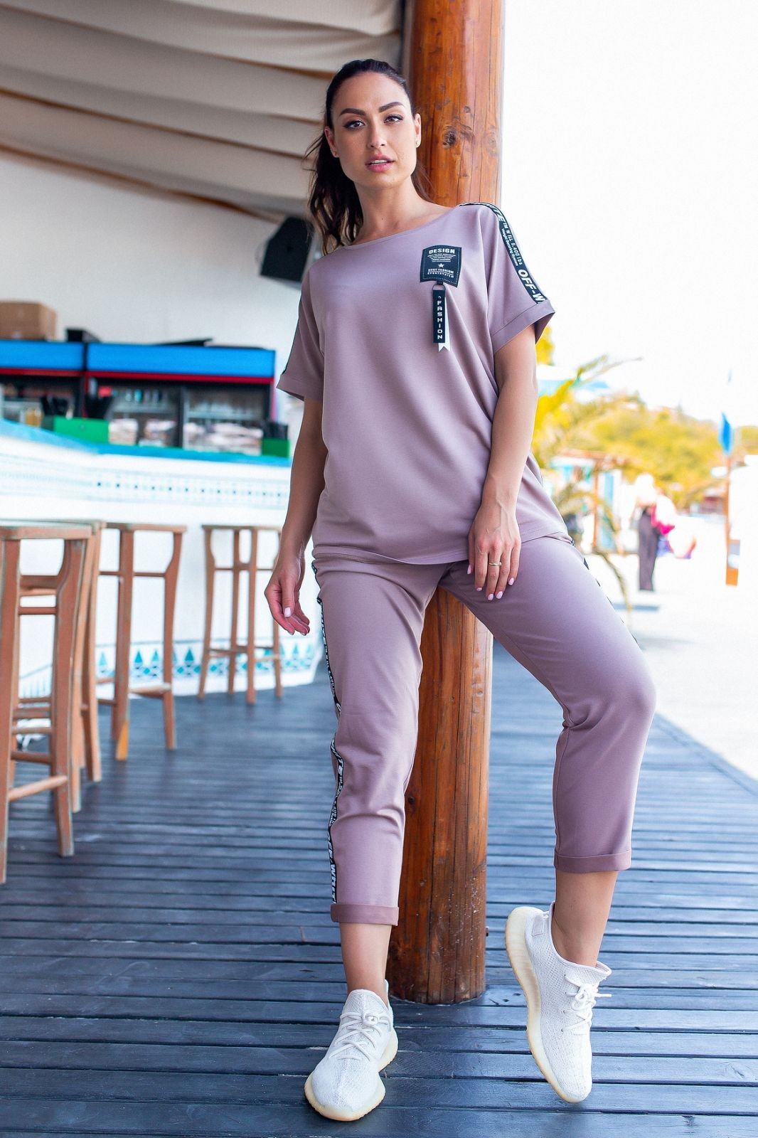 Костюм KHAN женский прогулочный больших размеров сиреневый 52 2XL от ...