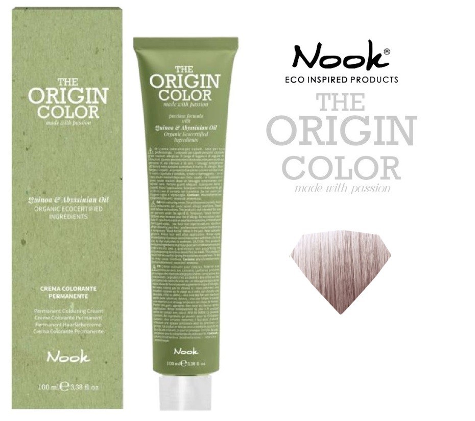 Крем-краска для волос NOOK THE ORIGIN COLOR 100 мл ТОН 12.9, жемчужный ...
