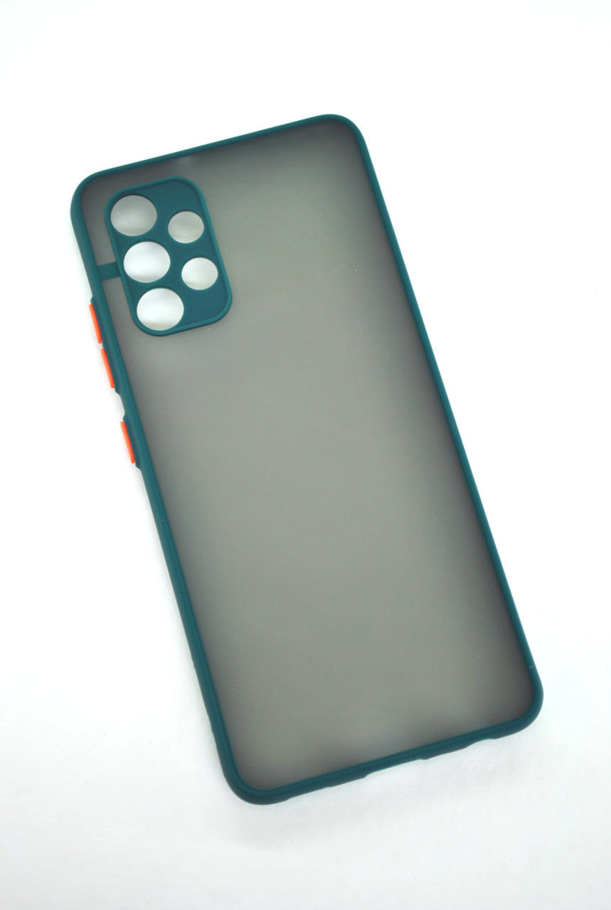Чехол для телефона Samsung A52 Silicon MATT Case Dark green – низкие ...