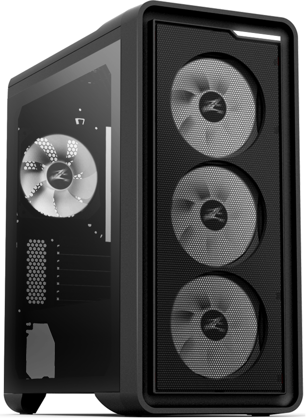 Корпус Zalman M3 Plus Black Tempered Glass – аксессуары | ROZETKA