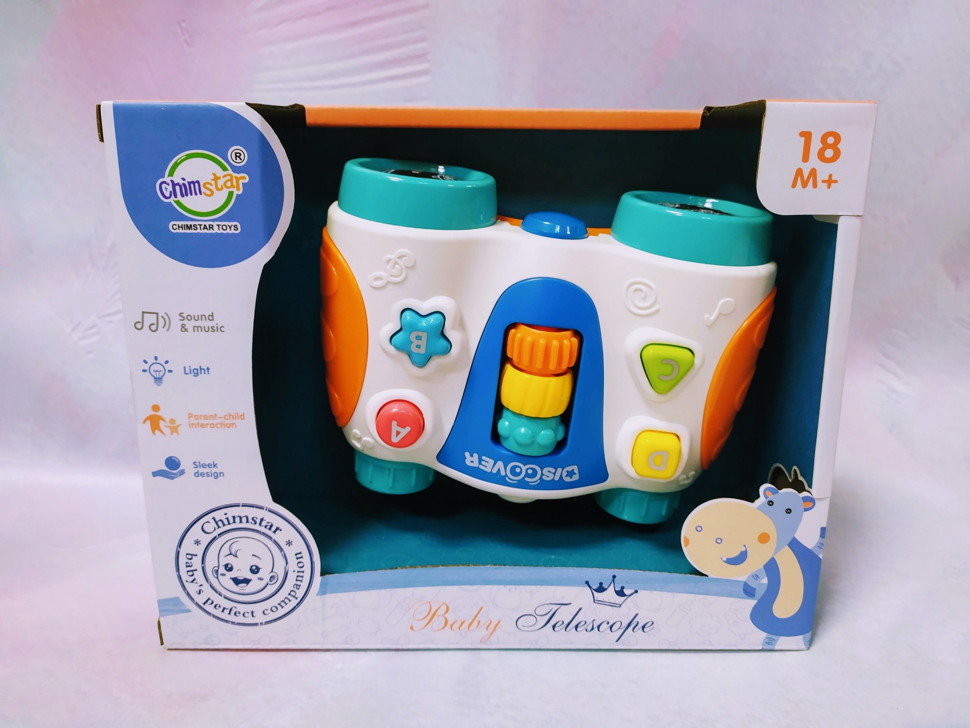 Музыкальная игрушка Chimstar Toys Бинокль голубой (QF 366-048) – низкие ...