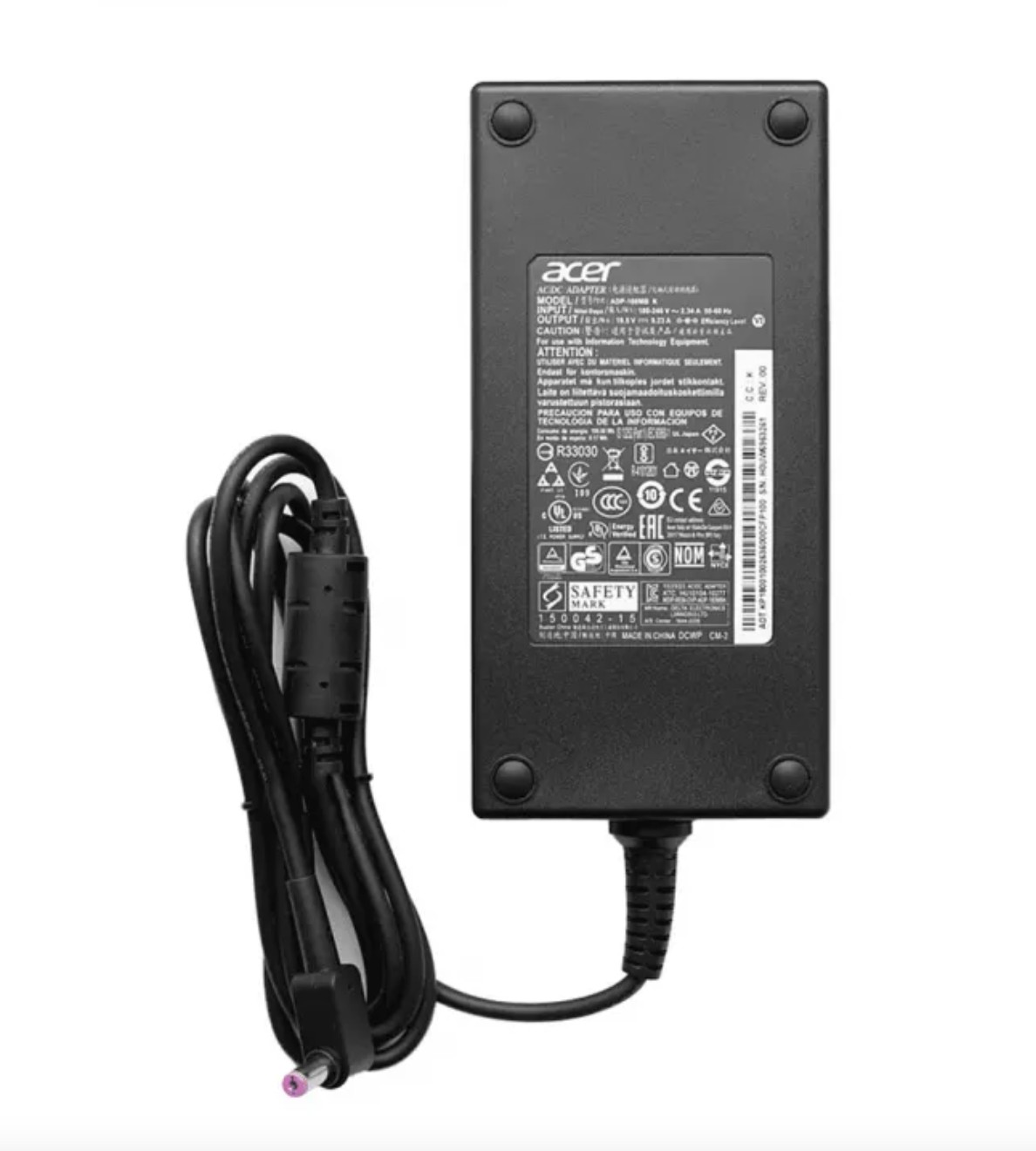 Блок питания для ноутбука Acer Predator, Aspire Nitro 180W 19.5V 9.23A ...