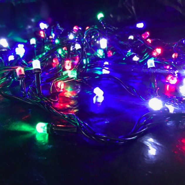 Гирлянда кристал новогодний декор 9 м 100LED Ledlight RD-7158 ...