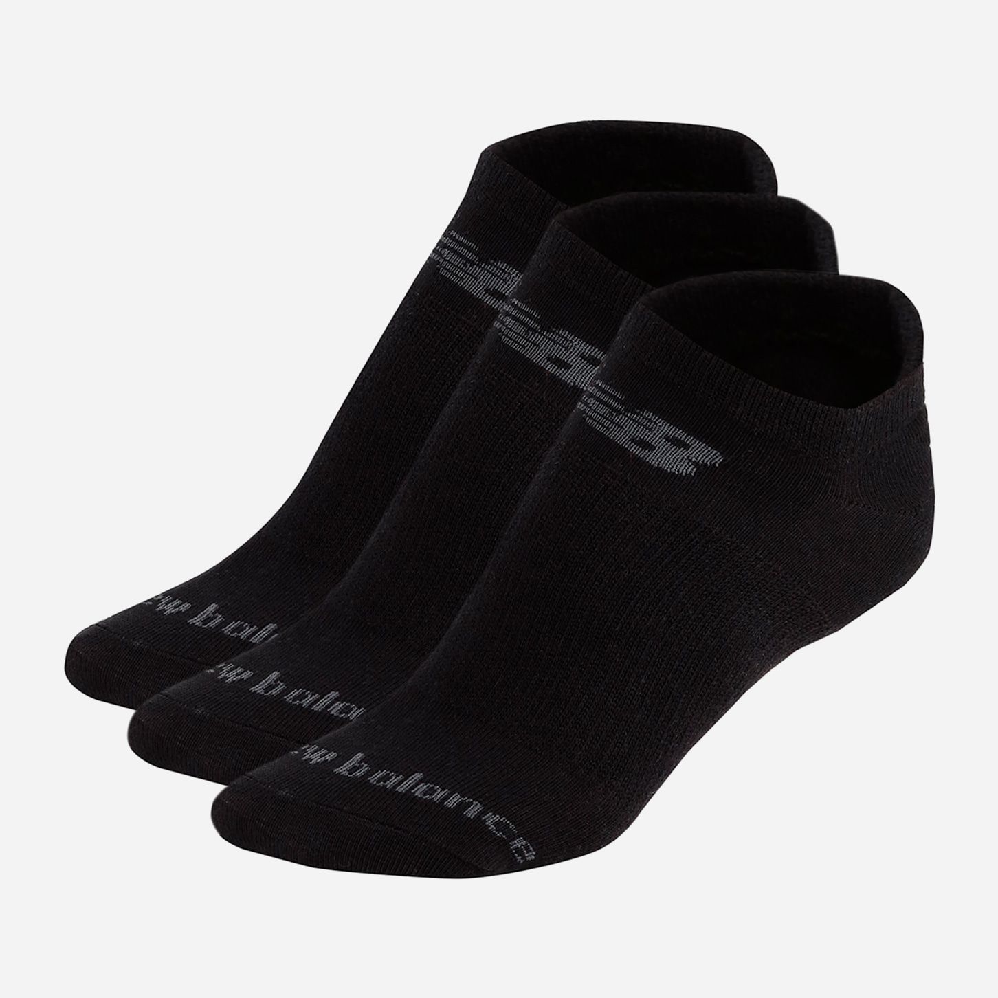 Носки New Balance Performance Cotton Flat Knit No Show 3 Pair ...