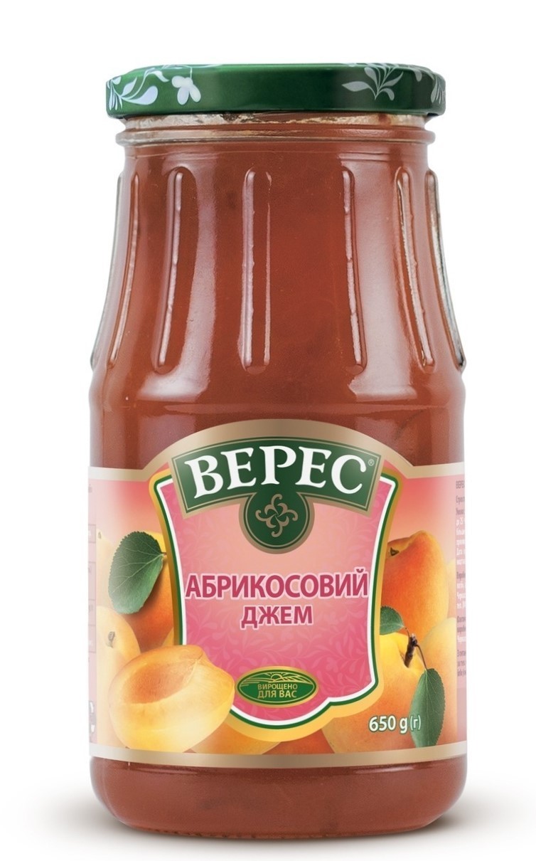 Джем Верес абрикосовий 620 г – ROZETKA | Купить Джем Верес абрикосовий ...