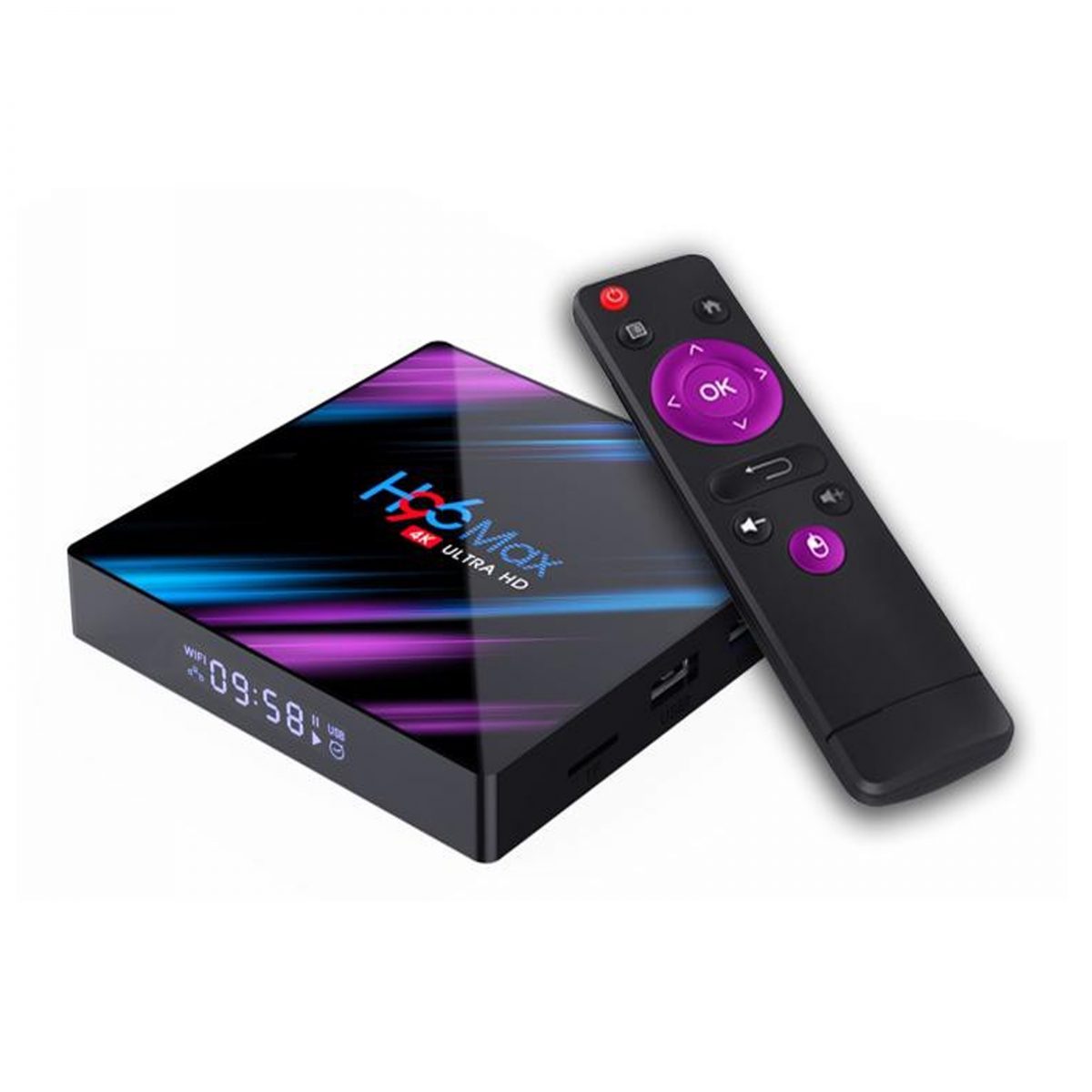 Смарт ТВ приставка H96 MAX 4/64 Гб Smart TV Box Android (666) – фото ...