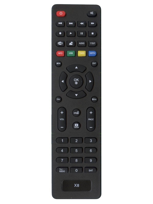 Пульт для Т2 приставки Openfox X8 combo (4003) – низкие цены, кредит ...