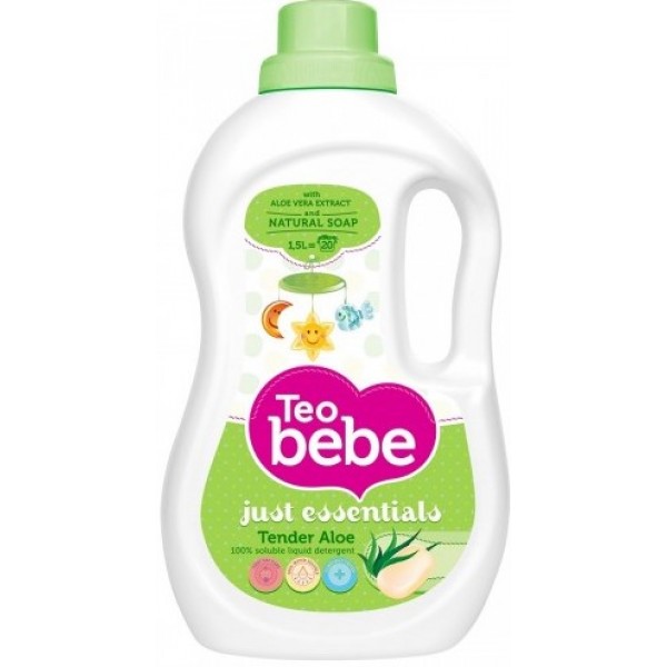 Гель для прання Teo Bebe з алое віра, 1,3 л – низькі ціни, кредит ...