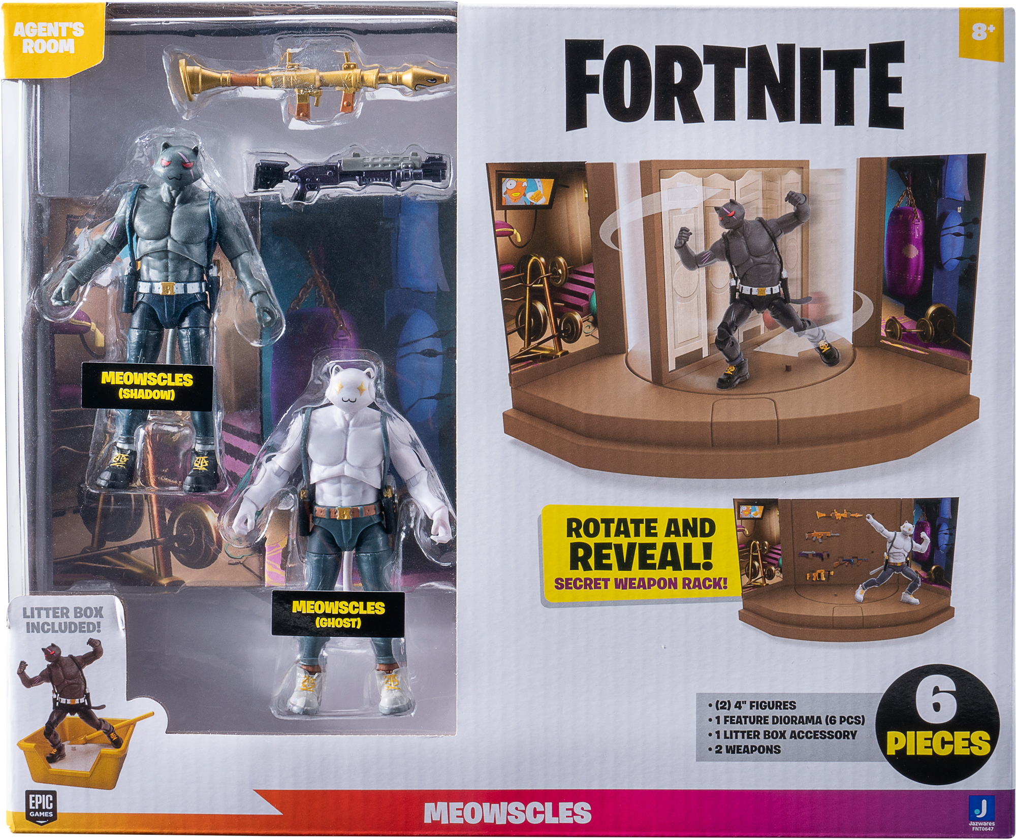 Колекційна фігурка Jazwares Fortnite 2 Figure Pack Agent's Room ...