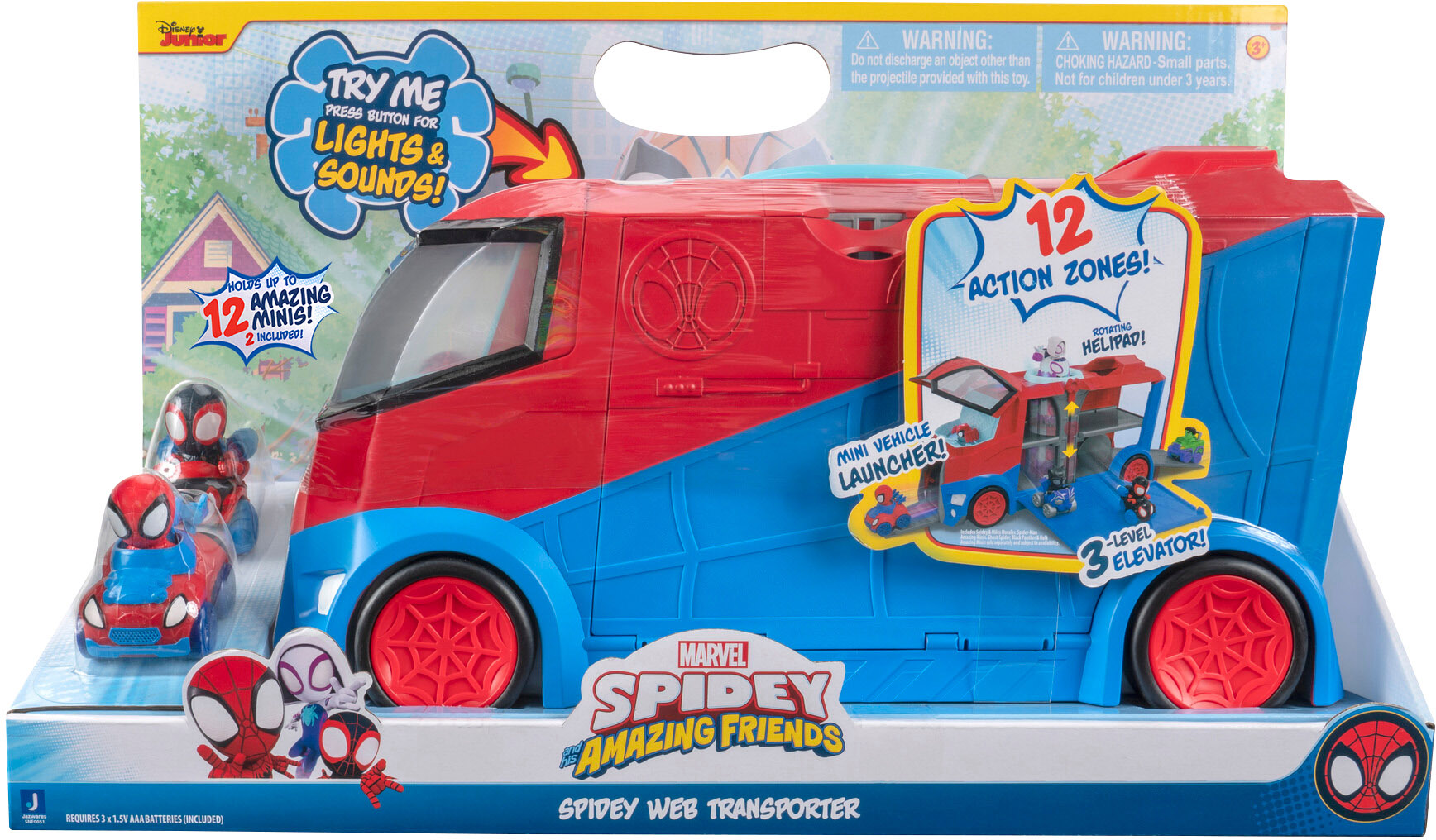 Машинка транспортер Spidey Feature Vehicle Spidey Transporter (SNF0051 ...