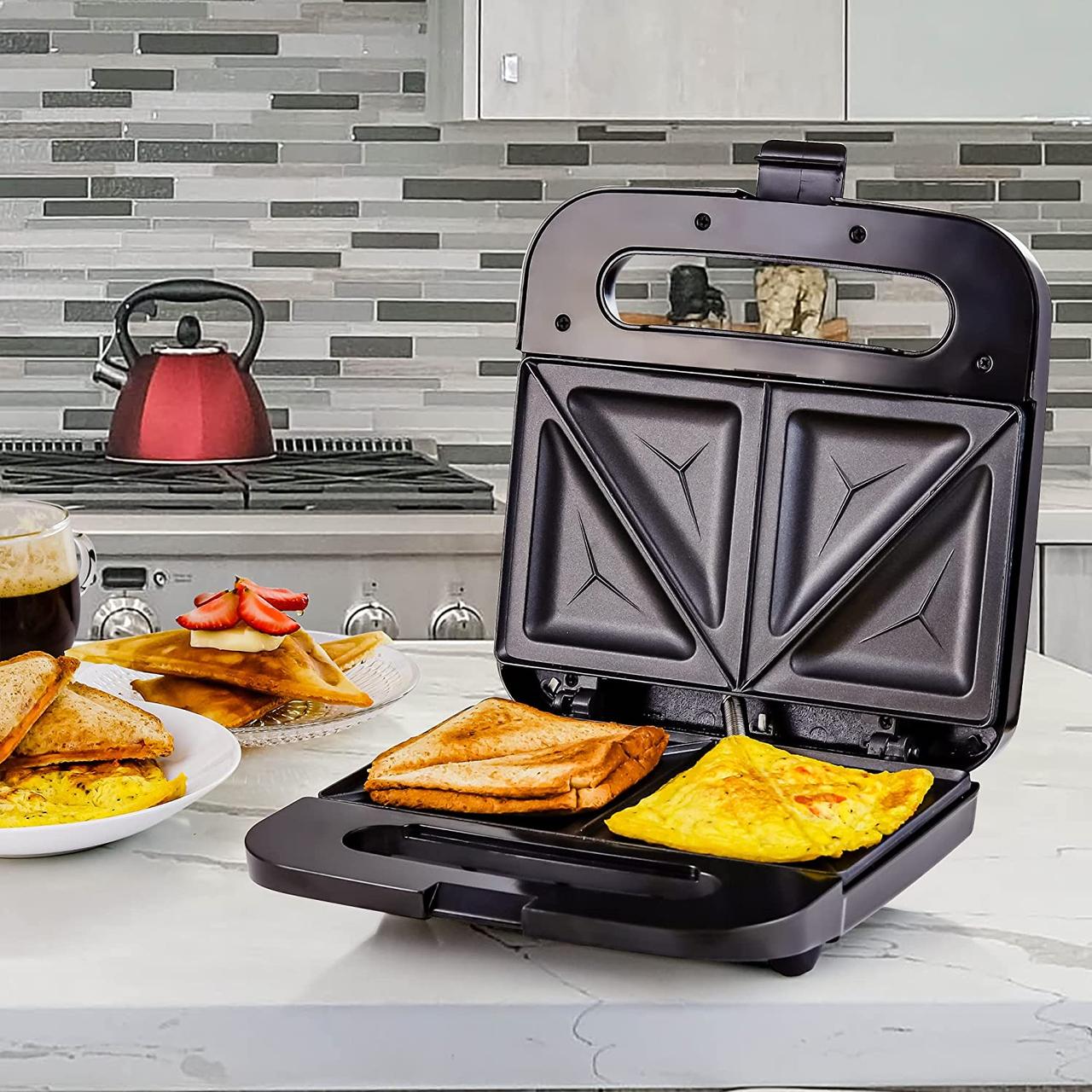 Сендвічниця електрична Domotec MS 7777 Sandwich Maker – низкие цены ...