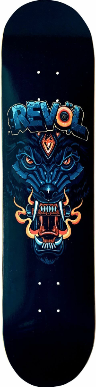 Дека для скейта REVOL WOLF 8.25 – низкие цены, кредит, оплата частями в ...