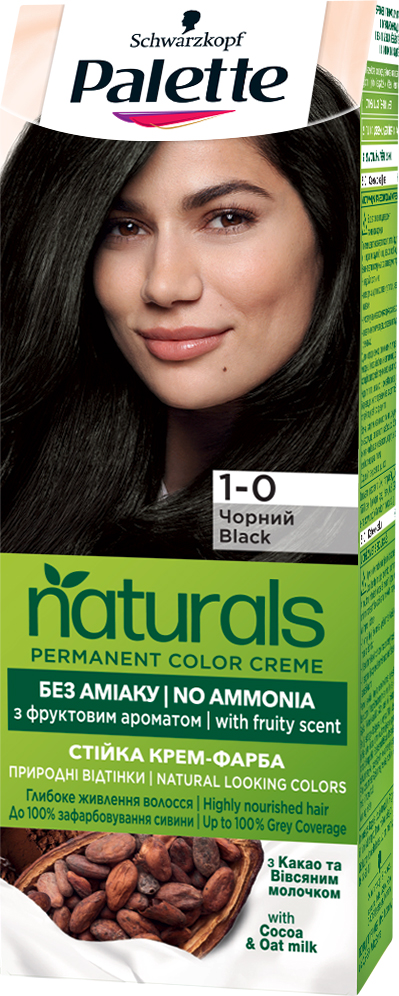 Стойкая крем-краска для волос Schwarzkopf Palette Naturals без аммиака ...