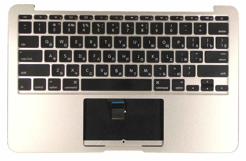 Клавиатура для ноутбука Apple MacBook Air (A1370) 2011+ Black, (Silver ...