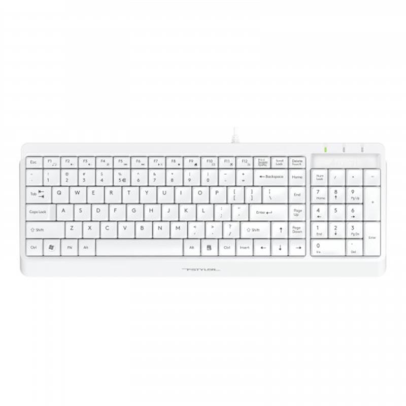 ROZETKA | Характеристики Клавиатура A4Tech Fstyler FK15 White USB ...