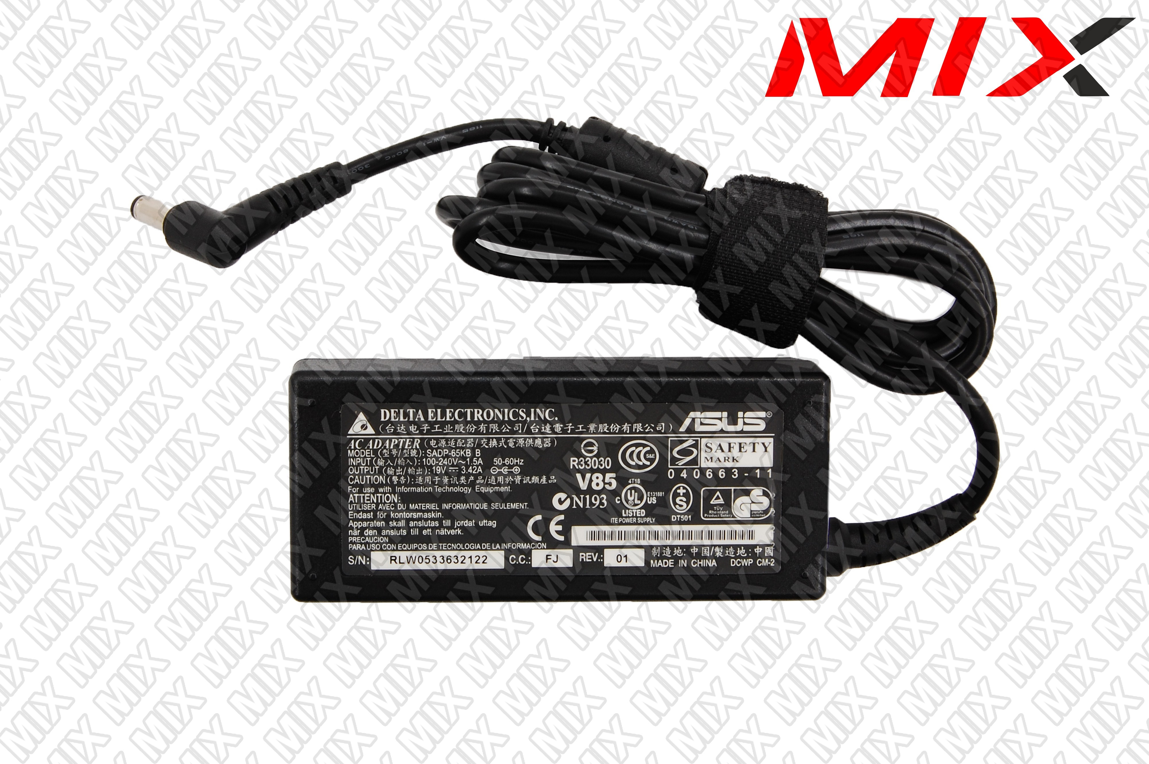 Блок питания для ноутбука ASUS A6Rp A6U A6V A6VM A8F A8H A9T F2F F2HF ...
