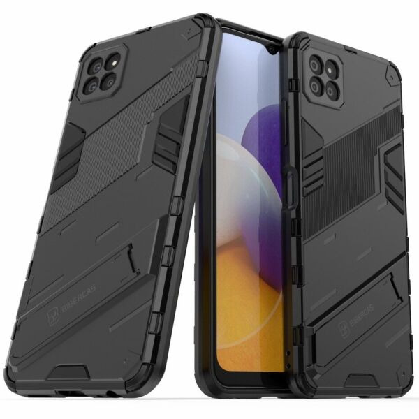 Защитный чехол Deexe Bibercas для Samsung Galaxy A22 5G (A226) - Black ...