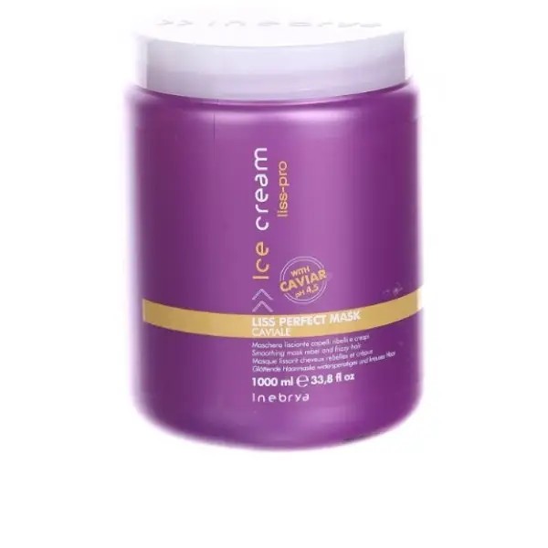 Маска для жестких и непослушных волос Inebrya Ice Cream Liss-Pro Liss ...