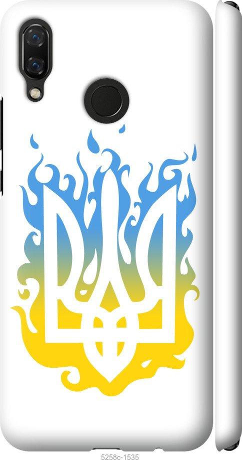 Чехол 3d пластик патриотический на телефон Huawei Nova 3 Герб v1 5258c ...