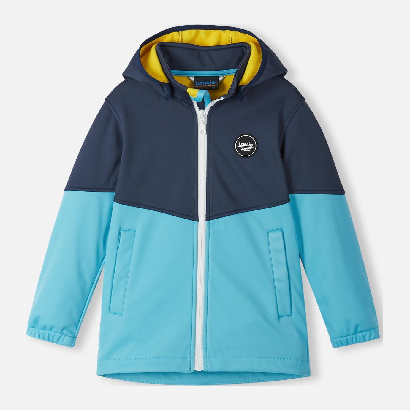 Куртка дитяча демісезонна Softshell Lassie by Reima Kaale 7100004A-6961 134 см (6438429804451 ...