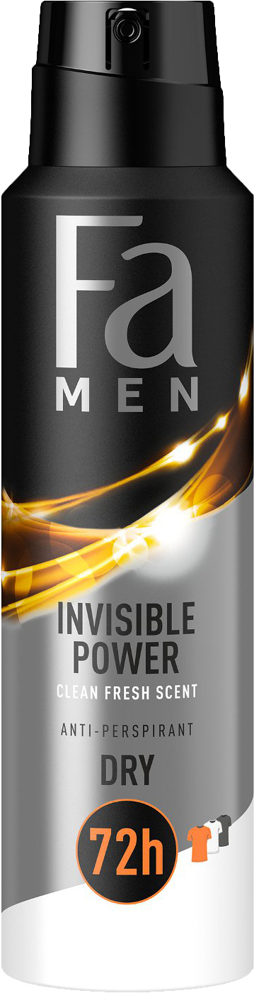 Дезодорант-аэрозоль Fa Men Xtreme Invisible Power 150 мл (9000100760546 ...