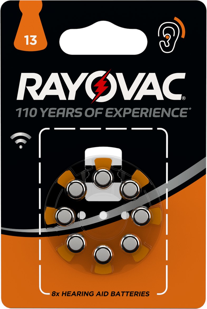 Набір батарейок для слухових апаратів RAYOVAC 13 – фото, відгуки ...
