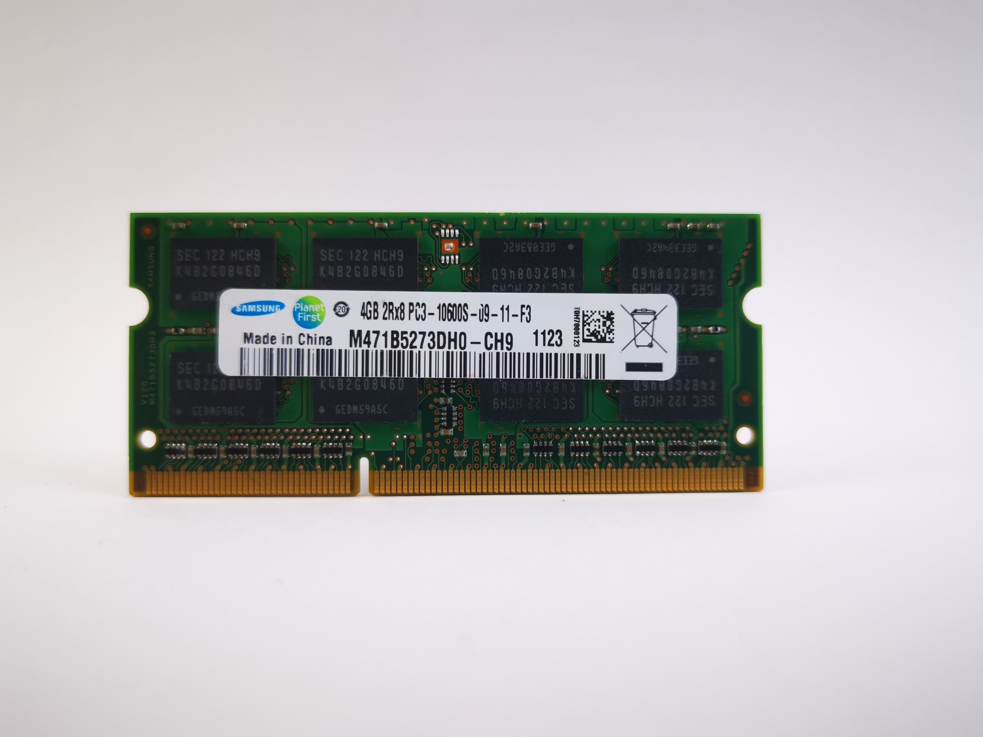Оперативна память для ноутбука Sodimm Samsung Ddr3 4gb 1333mhz Pc3