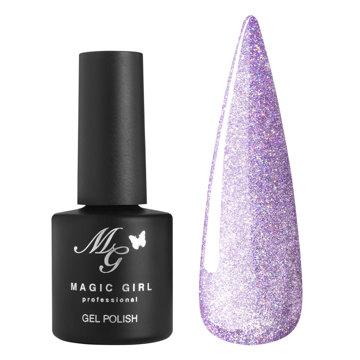 Гель-лак Magic Girl GALAXY Light CL5 світловідбиваюча кішка 8мл – в ...