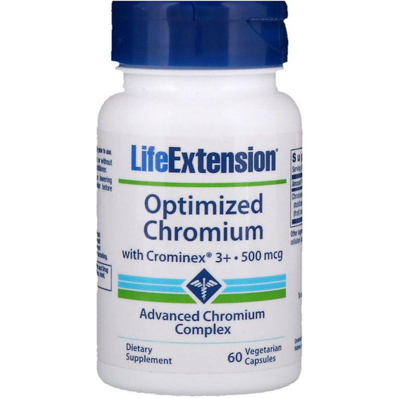 Микроэлемент Хром Life Extension Optimized Chromium with Crominex 3 ...