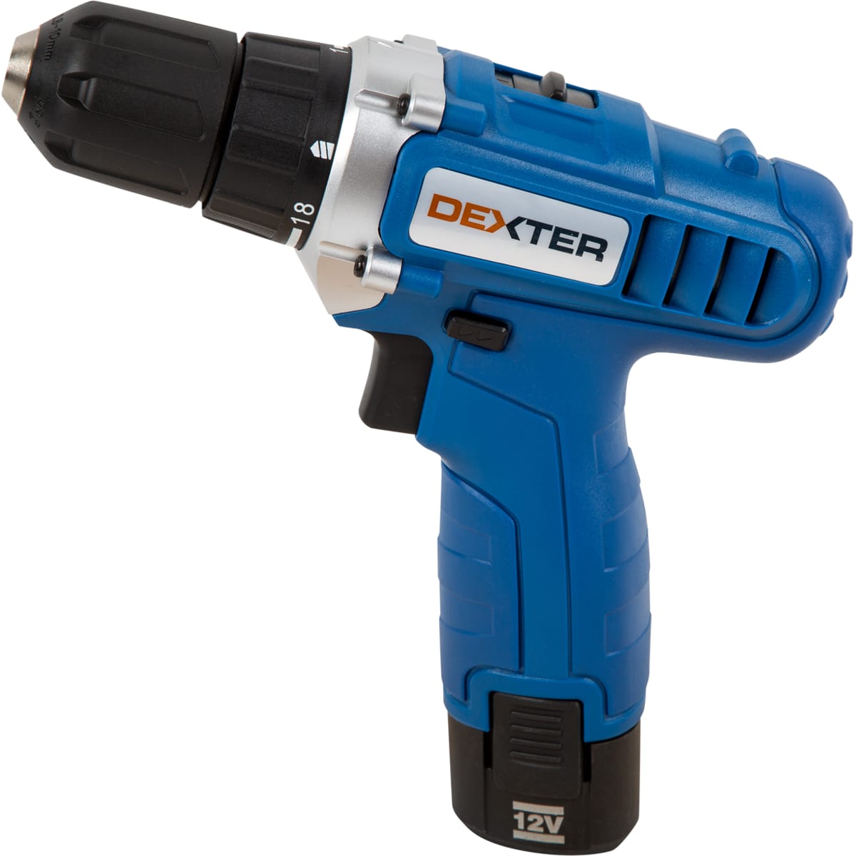 Аккумуляторный шуруповерт Li-ion Dexter с литиевым аккумулятором (12v 1 ...