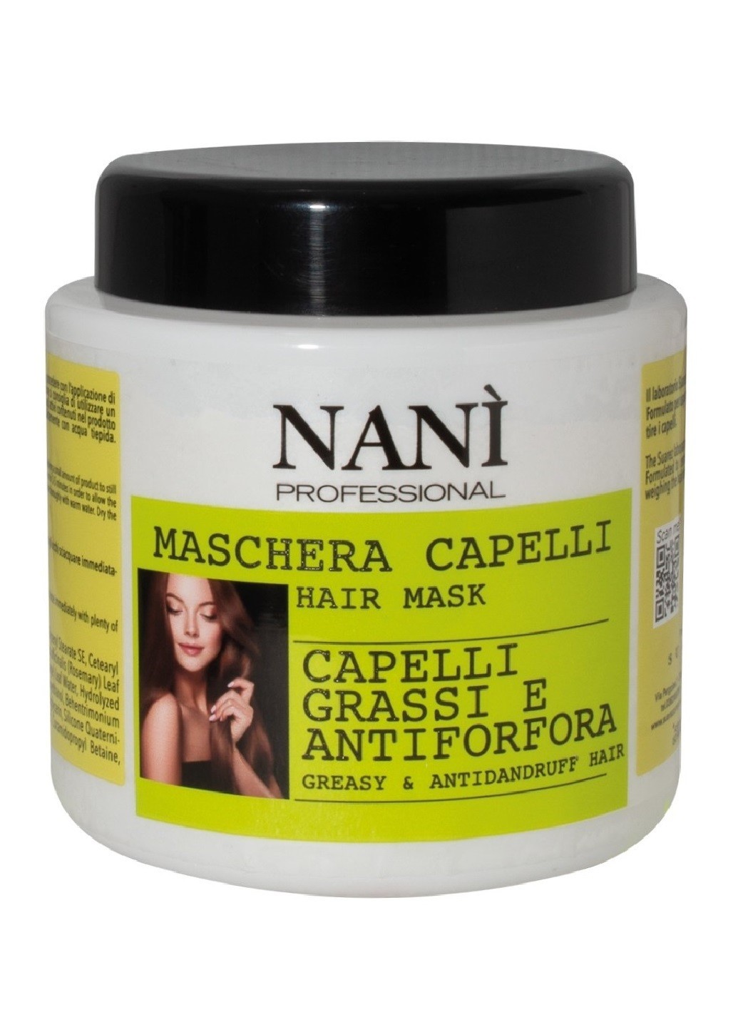 Маска для жирных волос Nani Professional GREASY&ANTI DANDRUFF 500 мл от ...