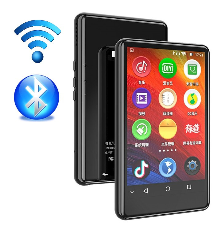 MP4 Плеер RuiZu H6 HI-FI 16Gb 4,0" Bluetooth and Wi-Fi Original Черный ...