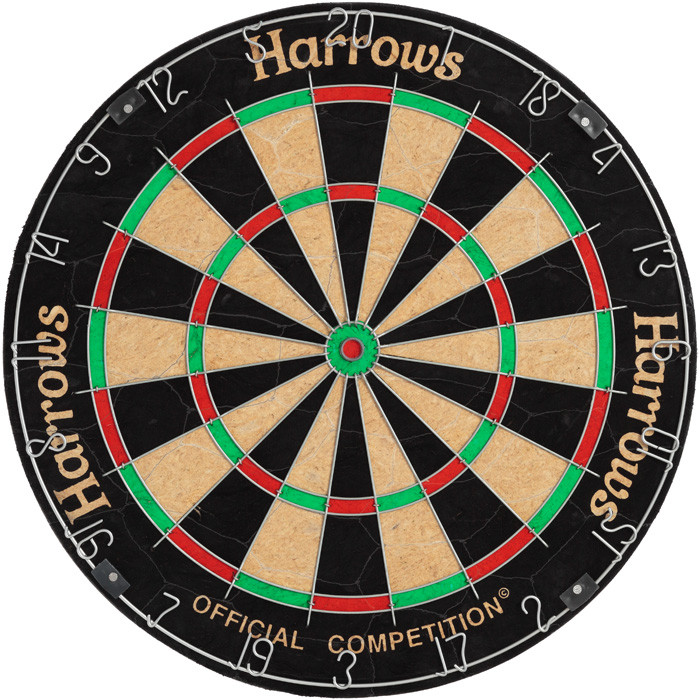 Мишень для игры в дартс профессиональная Harrows PRO MATCHPLAY Сизаль ...
