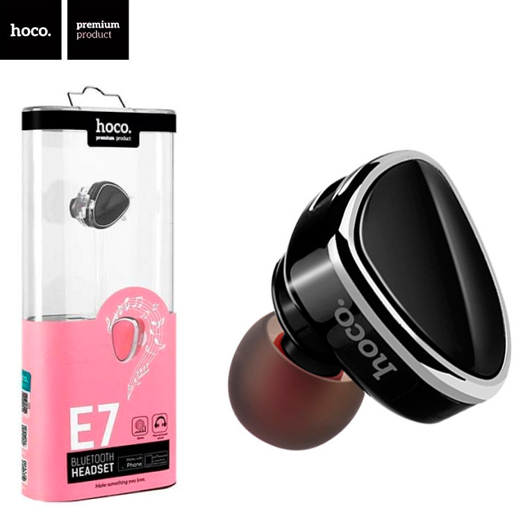 Bluetooth гарнитура Hoco E7 черная купить в интернет-магазине ROZETKA ...