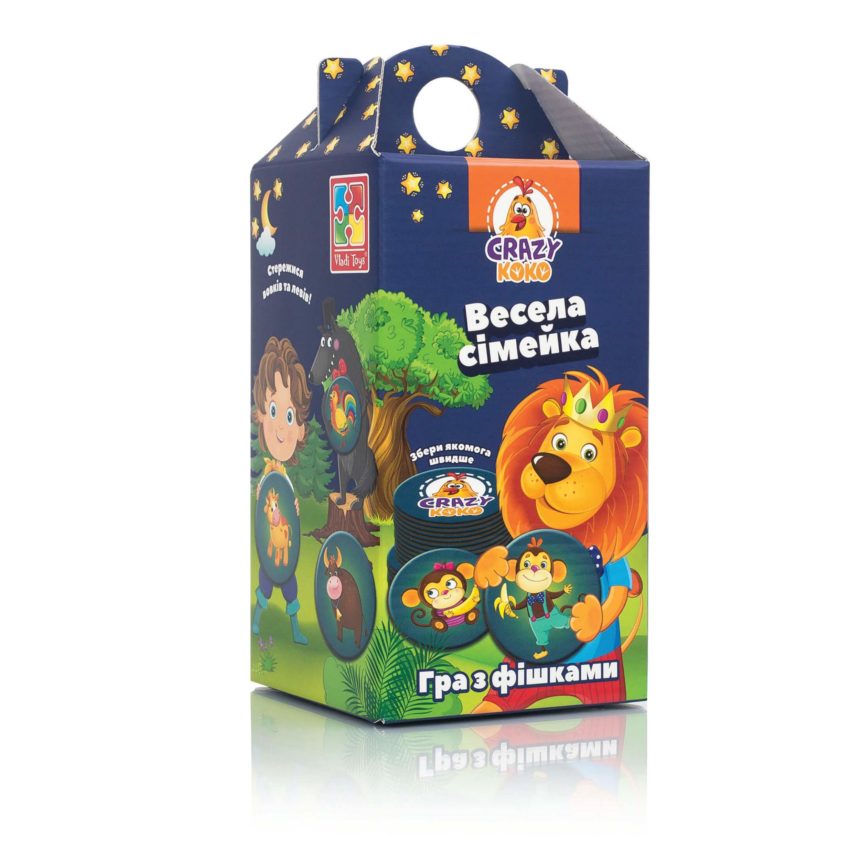 Игра настольная Vladi Toys Веселая семейка Crazy Koko (VT8033-05 ...
