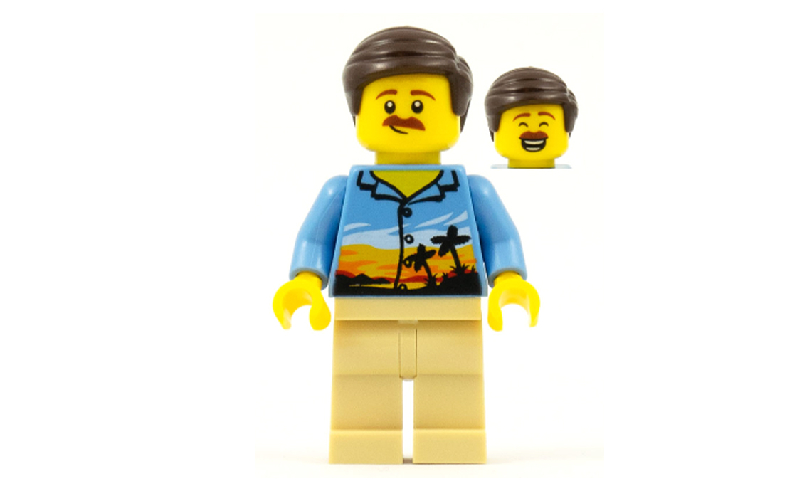 Конструктор LEGO Hiker - Male Parent 1 деталей (cty0909) – низькі ціни ...